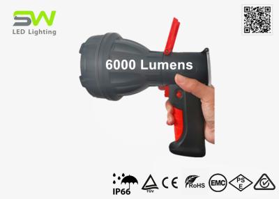 China Rechargeable 50W 6000 Lumens Searchlight With Glow-in-the-Dark For Hunting Marine for sale