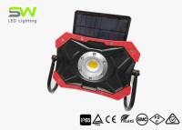 China 10W 1000 Lumen Solar Powered LED Work Light with Magnetic Base and Tripod Mount for sale