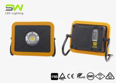 China 15W COB 2000 Lumen Led Rechargeable Site Light With Rotating Magnet Stand for sale