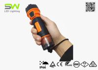 China IP66 5W LED Rechargeable Flashlight 400 Lumens 500m Beam SOS Mode for sale