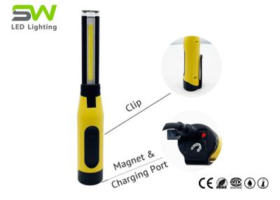 Cina Mini luci principali ricaricabili tenute in mano del lavoro di USB con il magnete e la clip in vendita