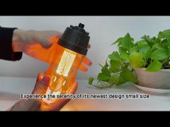Rechargeable Small Led Camping Tent Lantern Warm White Beam Carabiner Hook