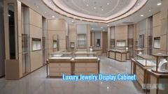 Luxury Jewelry Showcase Display Cabinet for Retail and Home
