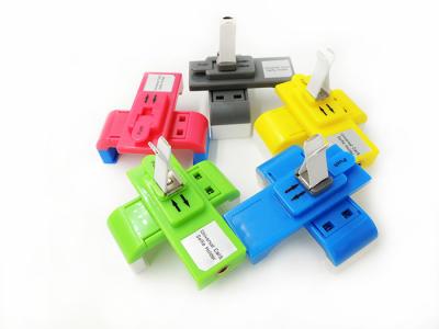China Mobile Phone / PDA / MP4 Car Air Vent Phone Holder , 55-95mm Clip Size for sale