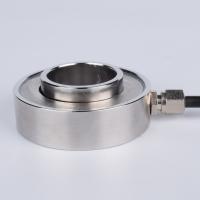 China 5-50kn Ring Force Sensor 80mm Ring Type Load Cell Extrusion Pressure Measuring for sale