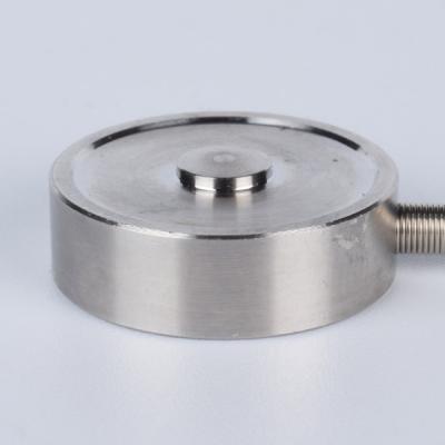 China 10-1000kg Miniature Force Sensor 0.1% Piezoelectric Sensor For Force Measurement for sale
