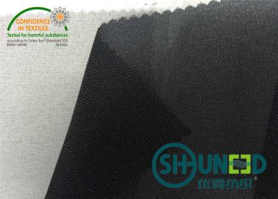 China Water Jet Bonded Interlining , Bump Interlining With Big Stretch In Weft Direction for sale
