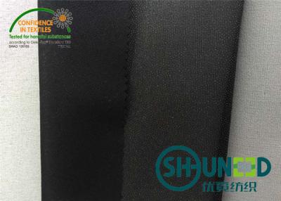 China Water Jet Bonded Interlining , Bump Interlining With Big Stretch In Weft Direction for sale