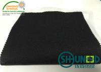 China 100D * 100D Plain Interlining Material 70gsm With Double Dot PA Coating for sale