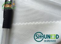 China 100% Polyester Interlining Fabric , 75D * 75D Interlining Material for sale