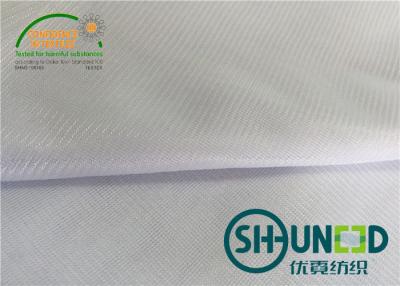 China Tricot Knit Stretch Fusible Interlining Fabrics J5763 With Various Handfeeling And Weight for sale