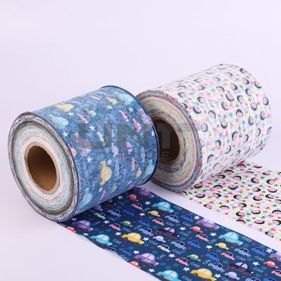 China Printing Spunlace Nonwoven Fabric For Mask Breathable for sale