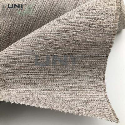 China Elastic Stiff Natural Horse Hair Interlining 160cm Width For Suit for sale