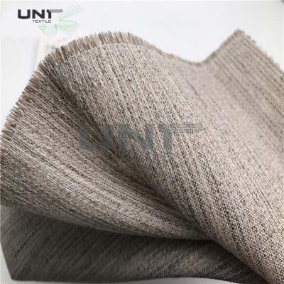 China Elastic Stiff Natural Horse Hair Interlining 160cm Width For Suit for sale