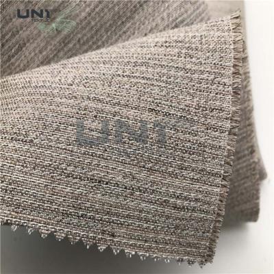 China Elastic Stiff Natural Horse Hair Interlining 160cm Width For Suit for sale