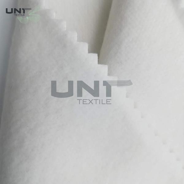 Tricot Cotton Polyester Tie Interlining Fabric For Men Necktie