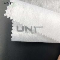 China Cost-effective Rolling Fusing Interlining Fabric Non Woven Interlining Double Dot Interlining For Garment Lamination for sale