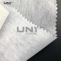 China Cost-effective Rolling Fusing Interlining Fabric Non Woven Interlining Double Dot Interlining For Garment Lamination for sale