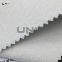 China Smooth Surface Wool Tie Interlining / Necktie Interlining Double Layer Brush for sale