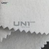 China Smooth Surface Wool Tie Interlining / Necktie Interlining Double Layer Brush for sale