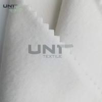 China Smooth Surface Wool Tie Interlining / Necktie Interlining Double Layer Brush for sale
