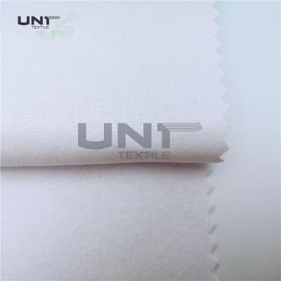 China Eco Friendly Woven Fusible Interlining Double Dot 100% Polyester Adhesive for sale
