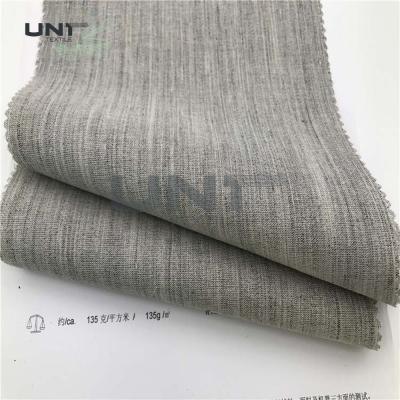 中国 ユニフォームのためのPAのコーティングをインターフェイスさせる伸縮性がある箱のキャンバスの衣服 販売のため