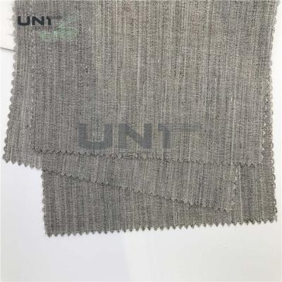 中国 ユニフォームのためのPAのコーティングをインターフェイスさせる伸縮性がある箱のキャンバスの衣服 販売のため