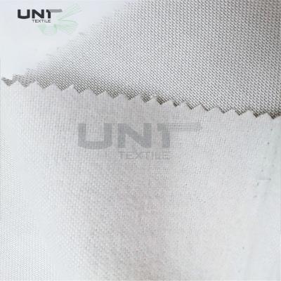 China Shrink Resistant Fusible Necktie Woven Interlining Adhesive Wool Interlining for sale