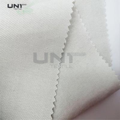 China Shrink Resistant Fusible Necktie Woven Interlining Adhesive Wool Interlining for sale