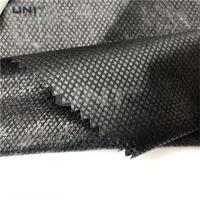 China Double Dot Hot Rolling Adhesive Interlining For Leather Coat for sale
