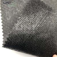 China Double Dot Hot Rolling Adhesive Interlining For Leather Coat for sale