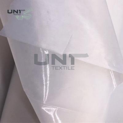 Китай PES покрывая плавкий Interlining цвет 0.05MM двойной бортовой слипчивый ясный продается