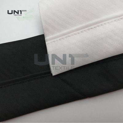 China Fishbone Pattern Elastic Waistband Interlining For Waist Band Pants for sale