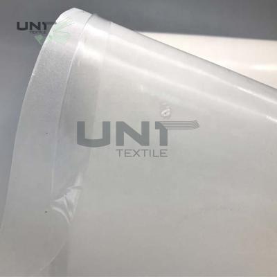 China 0.1mm Transparent Fusible Web Textile Fabric With Strong Bond Strength for sale