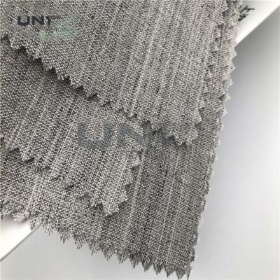 China Suits Garment Interfacing Elastic Adhesive Woven Woolen Fabric for sale