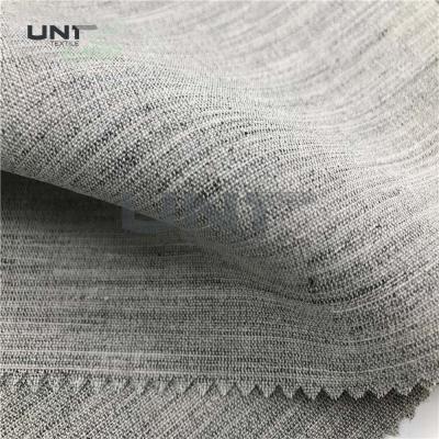 China Suits Garment Interfacing Elastic Adhesive Woven Woolen Fabric for sale
