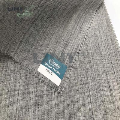 China Suits Garment Interfacing Elastic Adhesive Woven Woolen Fabric for sale