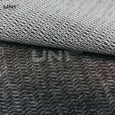China PA / PES Glue Lightweight Fusible Interfacing Power Dot Coating 140gsm Weight for sale