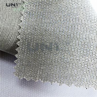 China 230gsm 3.5H Hand Feeling Fusible Interlining Cotton Fusing Garment Woven Rolls For Caps for sale