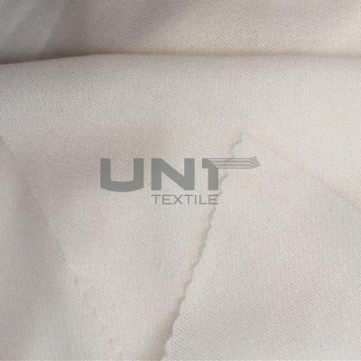 China 100% Polyester Circular Knit Bonded Fusible Interlining And Interfacing For High Stretch Fabric for sale