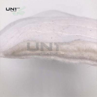 Cina Paraspalle bianche del vestito del riempimento 100% della spalla del cotone/rivestimento degli uomini in vendita