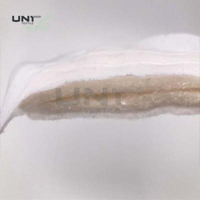 Cina Paraspalle bianche del vestito del riempimento 100% della spalla del cotone/rivestimento degli uomini in vendita