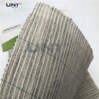 China Woven Bonded Interlining Chest Canvas With Polyester Material for sale