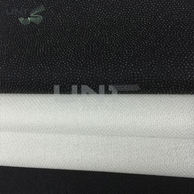 Cina Fusible Interlinig Micro Dot Lightweight Fusible Interfacing, Interfacing White Vilene C5022W in vendita