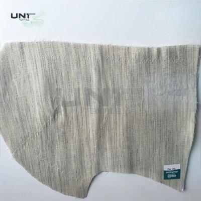 China Eco - Vriendschappelijk Interlining Materiaal met Haarcanvas en Gevoeld Te koop
