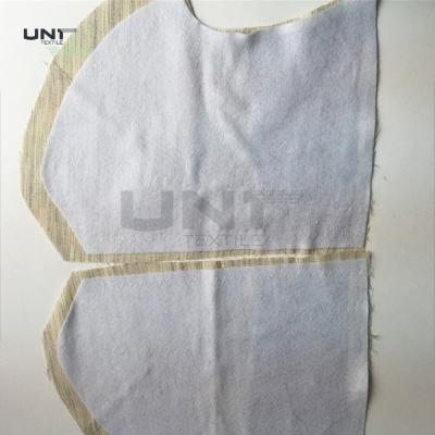 China Eco - Vriendschappelijk Interlining Materiaal met Haarcanvas en Gevoeld Te koop