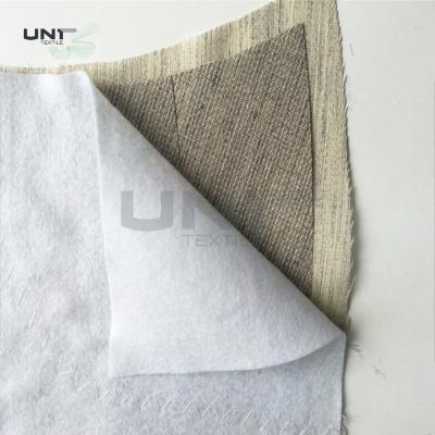 China Eco - Vriendschappelijk Interlining Materiaal met Haarcanvas en Gevoeld Te koop