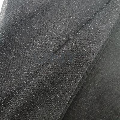 China Shrinkage 50D*50D LDPE Coated Woven Interlining for Tailored Clothing Production for sale