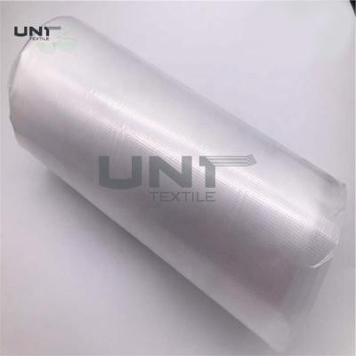 China Bordado caliente de la película del LDPE del derretimiento que apoya la tela 0.07M M para apoyar interlinear fusible en venta